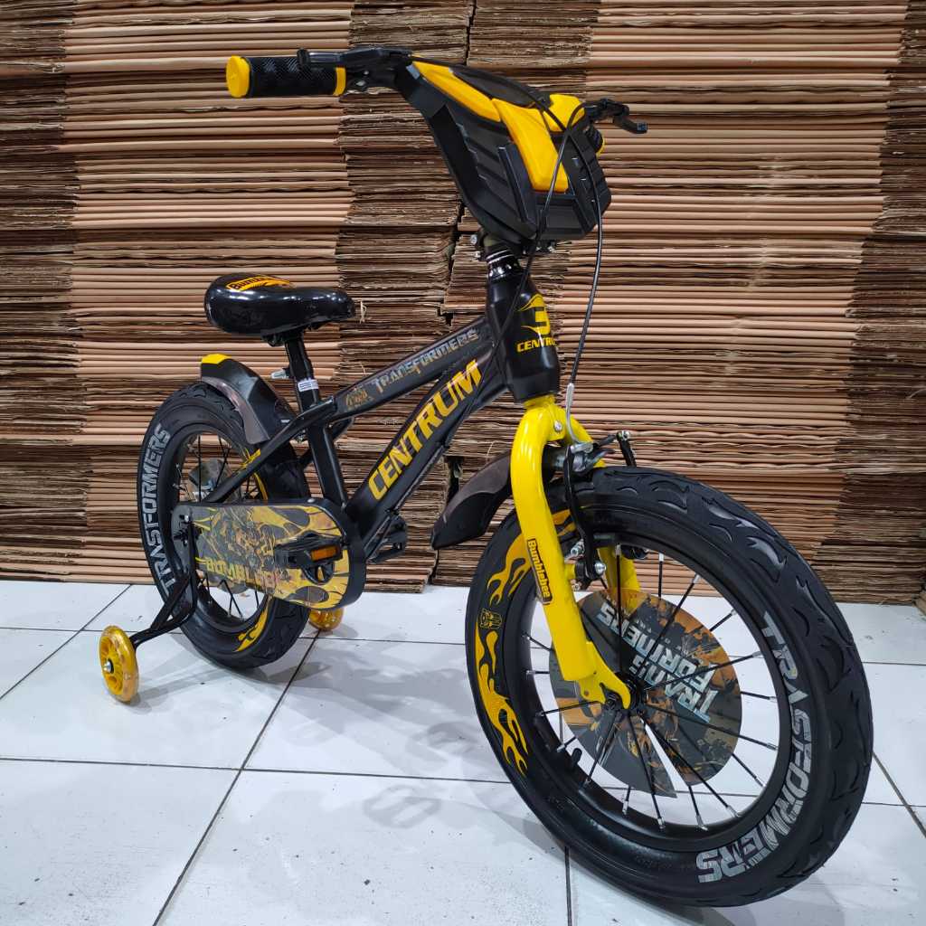 Jual CENTRUM TRANSFORMERS 2009 sepeda bmx anak u12 16 18 inch ban jumbo pompa | Shopee Indonesia
