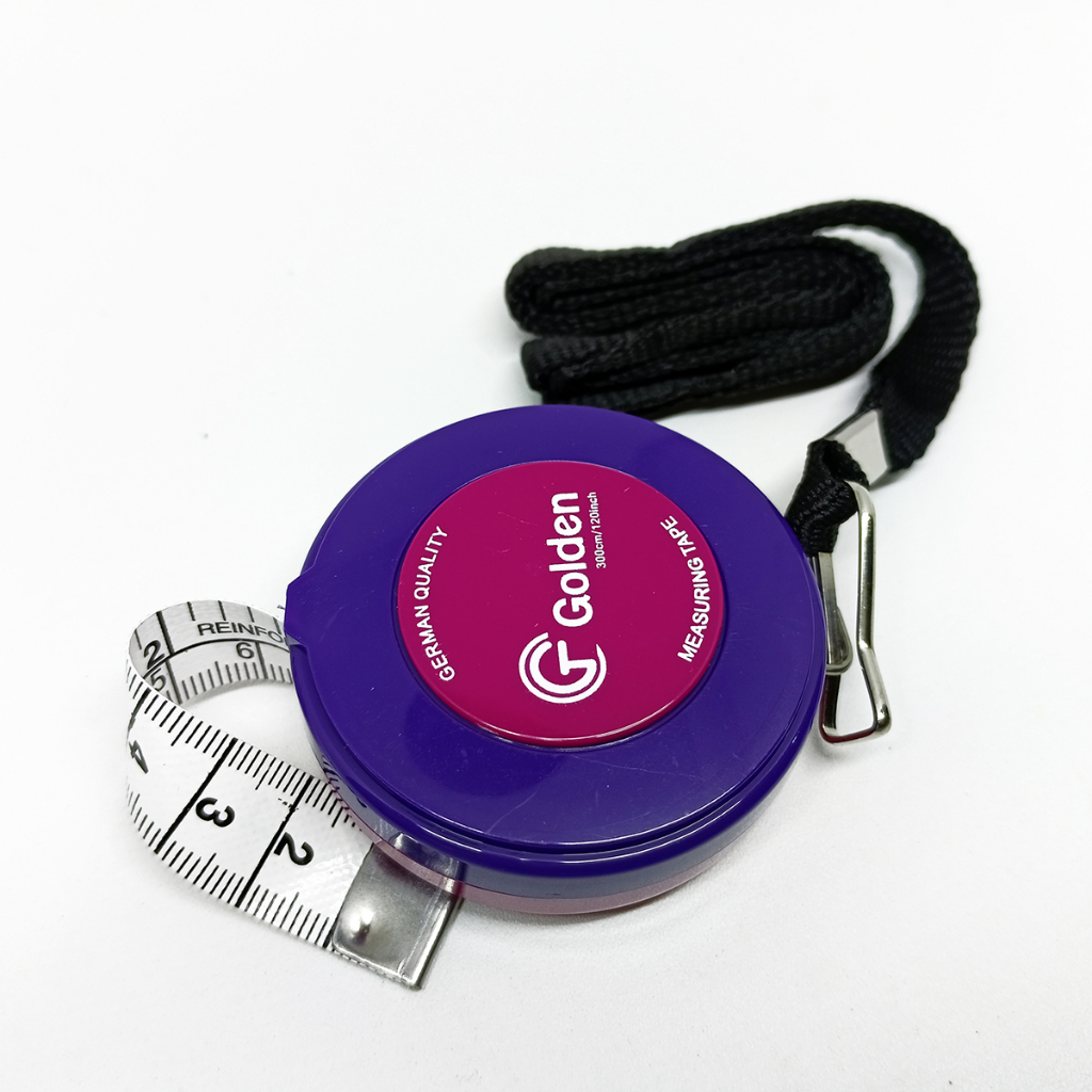 Jual Meteran alat ukur Jerman 300 Cm Atau 3 Meter Golden High Quality ...