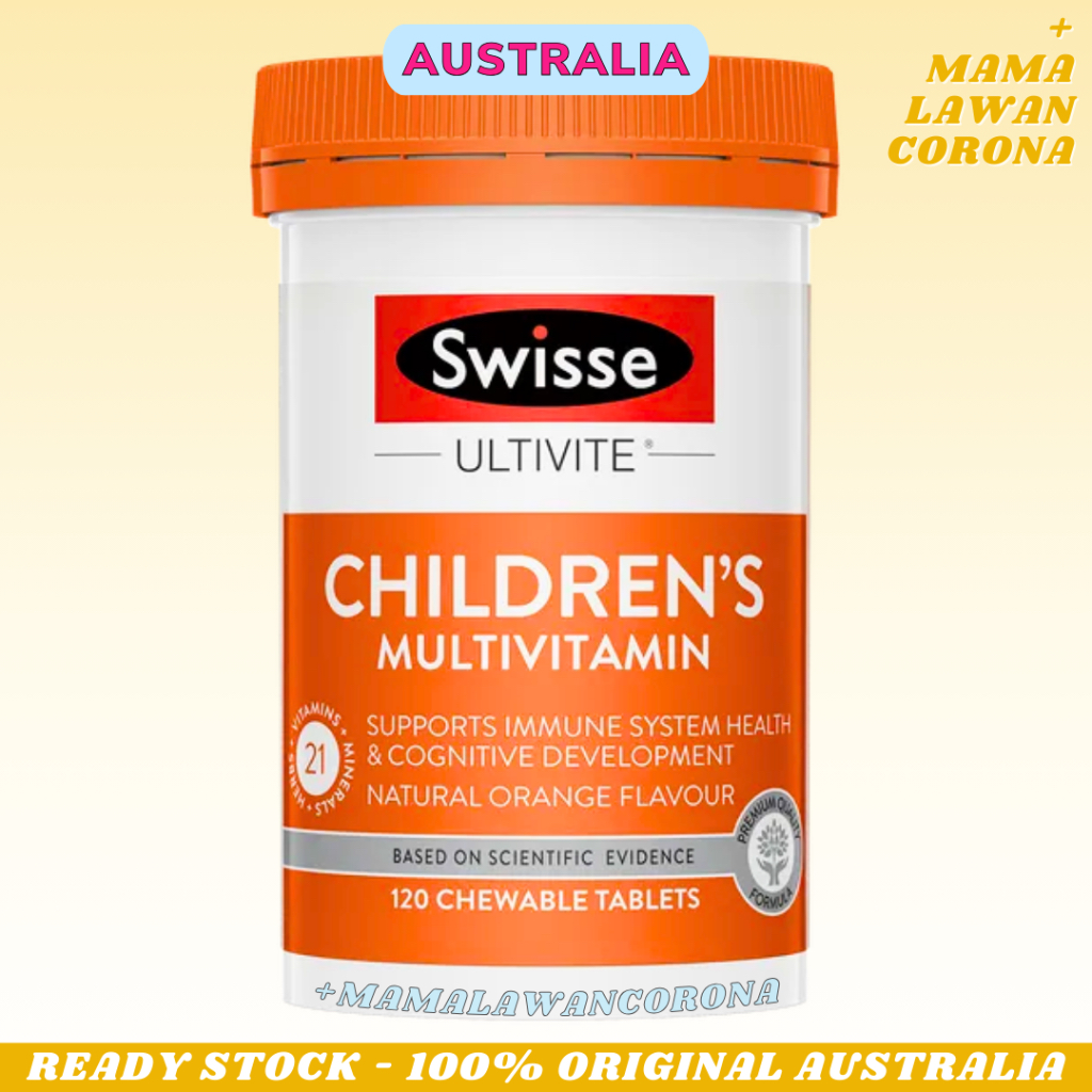 Jual Swisse Children's Ultivite 60 Children / Superkids Immune Gummies Multi Chewables Super ...