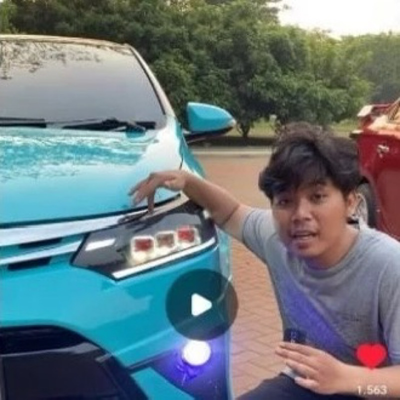 Jual headlamp vios gen 3 custom 3 projector biled dan alis lazy eyes ...