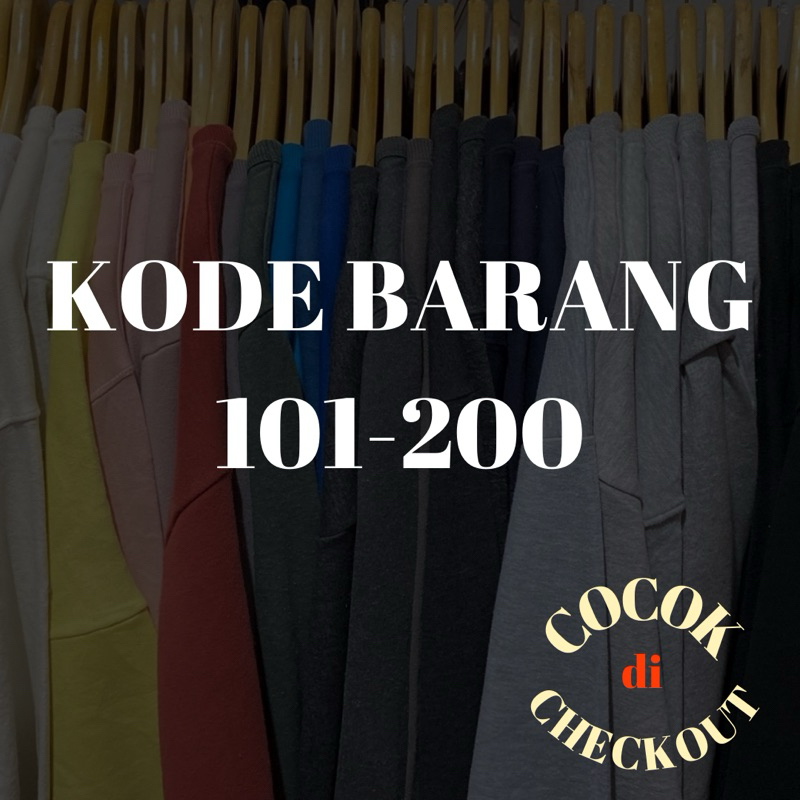 Jual Hoodie Kode barang 101-200 | Shopee Indonesia