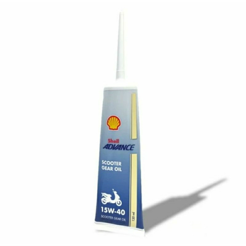 Jual SHELL ADVANCE SCOOTER GEAR OIL 15W-40 120ML OLI GIR GARDAN CVT ...