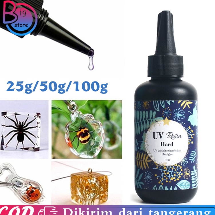 Jual Produk Spesial 2551g Resin Uv Bening Resin Uv Hard Lem Uv Resin ...