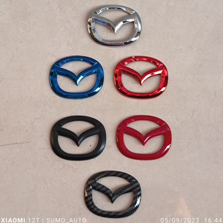 Jual TREND AWAL TAHUN cover logo stir MAZDA cover emblem stir TEMPEL ...