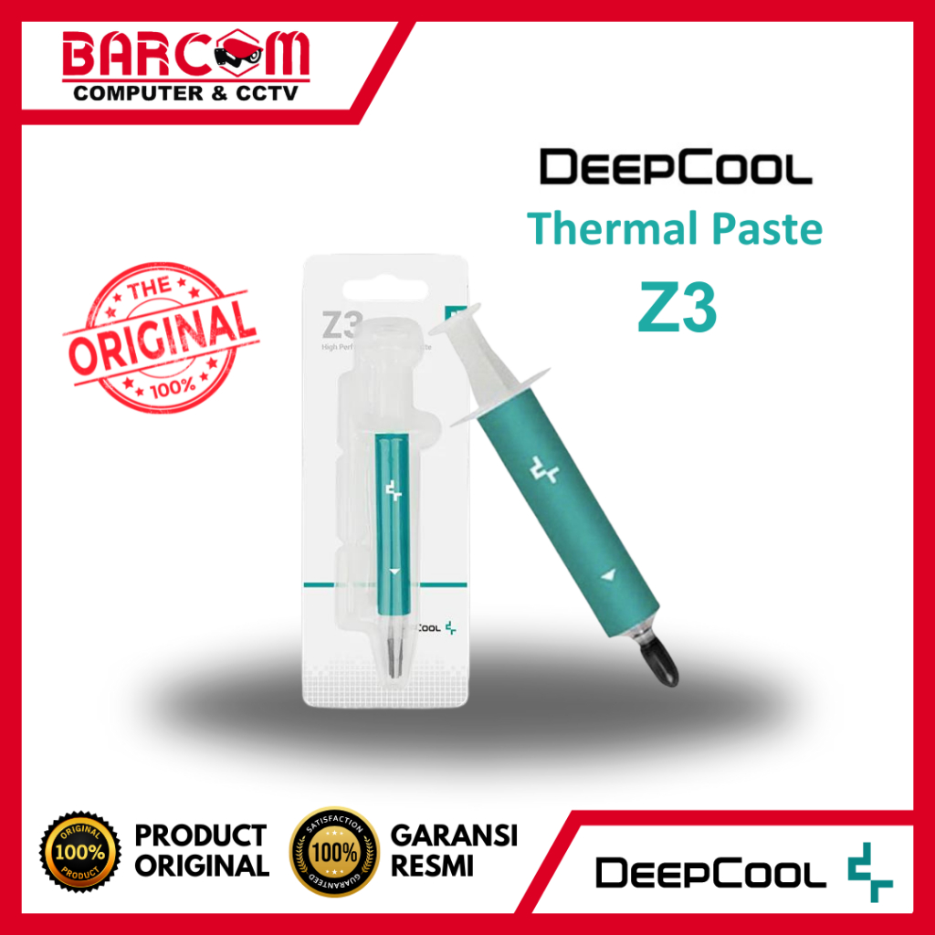 Jual THERMAL PASTE Z3 DEEPCOOL PASTA SUNTIK PROCESSOR CPU GPU PC LAPTOP ...