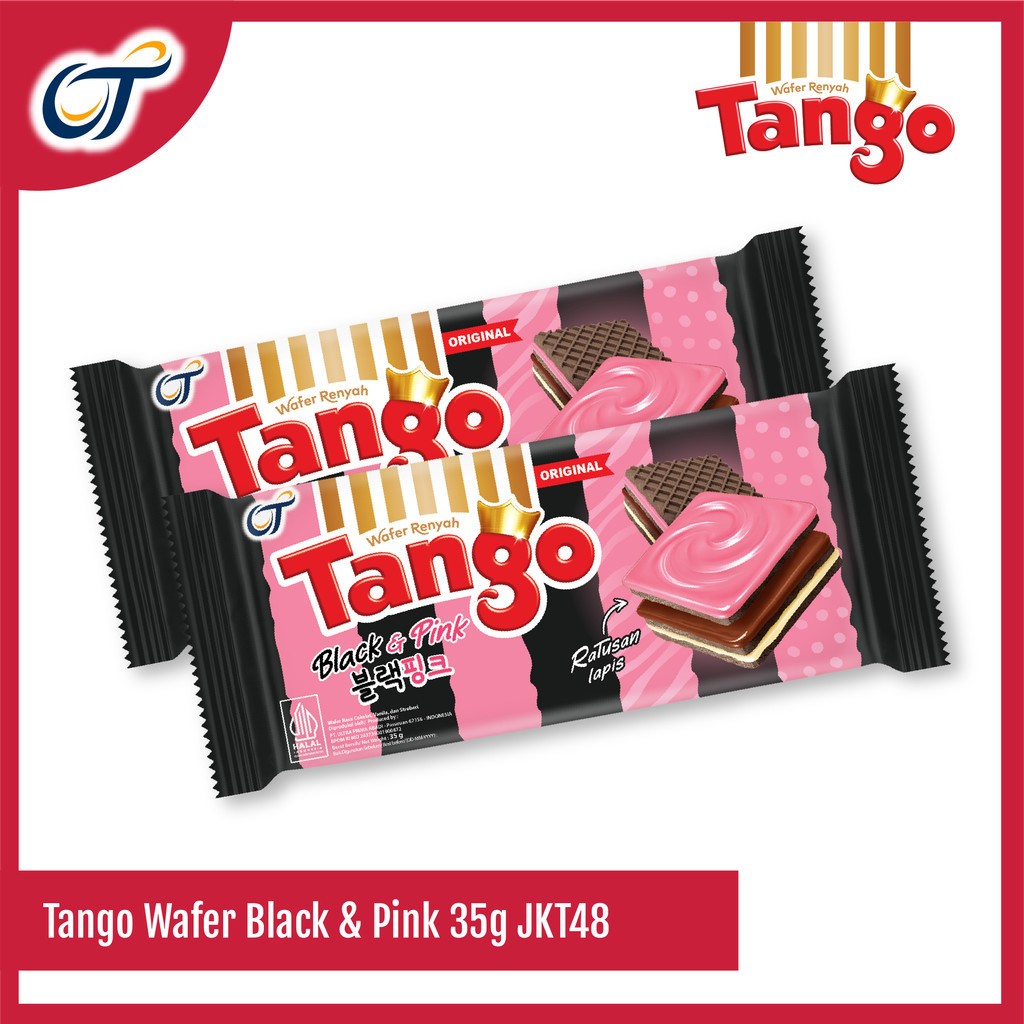 Jual Tango wafer 35gr Rasa BlackPink 1 Pack / 10 pcs | Shopee Indonesia
