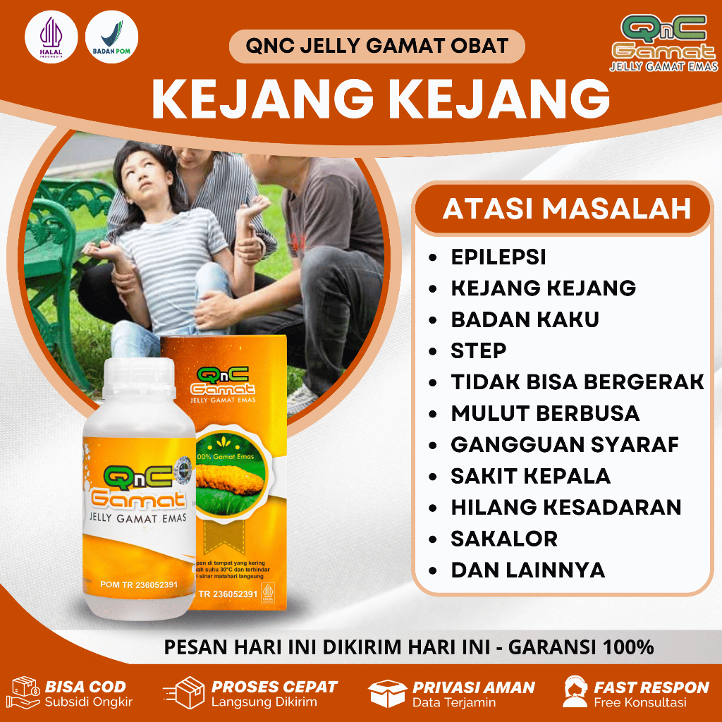 Jual Obat Epilepsi Anak Dewasa Kejang Demam Epilepsi Menahun Kerusakan Saraf Otak Stroke QnC ...