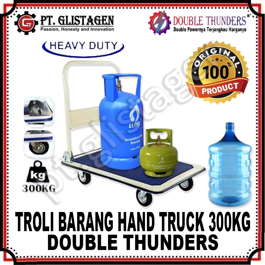 Jual Hand Truck 300KG / Troli Besi / Trolley 300 KG / Troli Barang ...