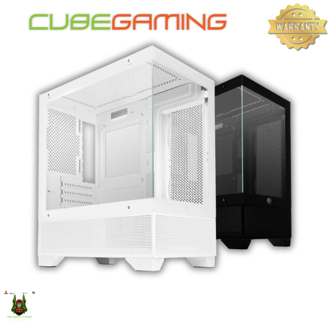 Jual PC CASING CUBE GAMING YASH | mATX GAMING CASE TEMPERED GLASS ...
