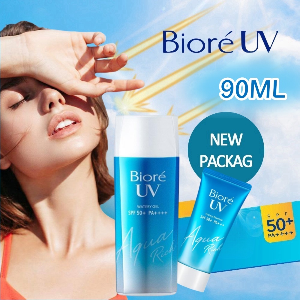Jual Biore Sunscreen UV Aqua Rich Sunscreen Watery Essence Sunscreen ...