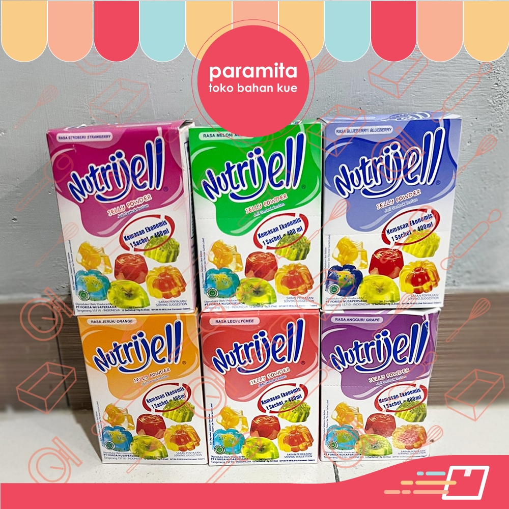 Jual Nutrijell Agar-Agar Berbagai Varian Rasa 10 gr - 1 Pcs | Shopee ...