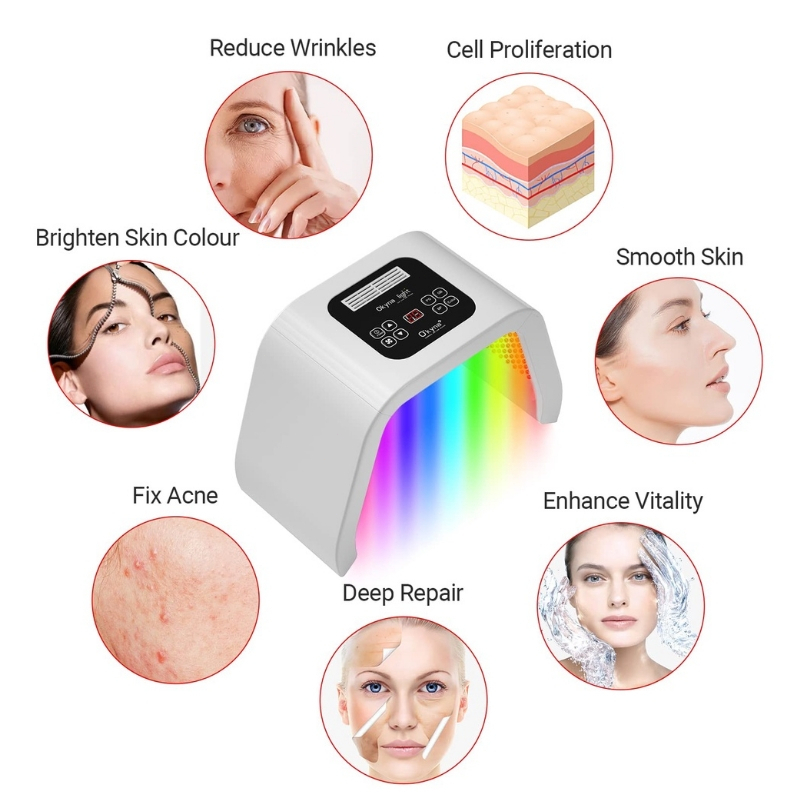 Jual ⭐100% original⭐ Sauron PDT LED Masker Nano alat facial wajah Lampu ...
