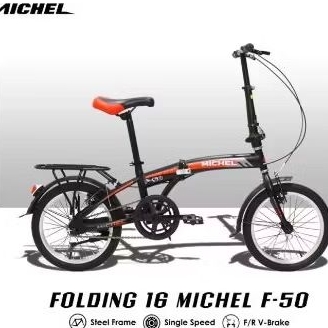 Jual SEPEDA LIPAT 20 MICHEL OPERAN 7 SPEED REM V BRAKE | Shopee Indonesia