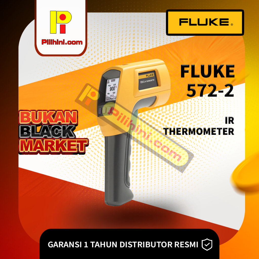 Jual FLUKE 572-2 High Temperature Infrared Thermometer | Shopee Indonesia