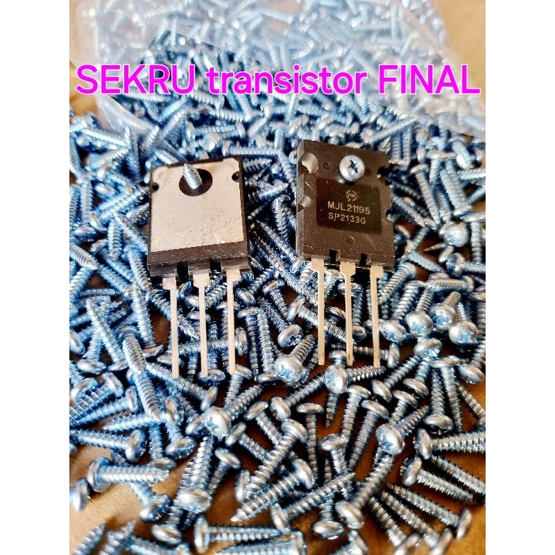 Jual sekru tr final 100 biji & plat m3 tebaL 100 biji super kuat ...