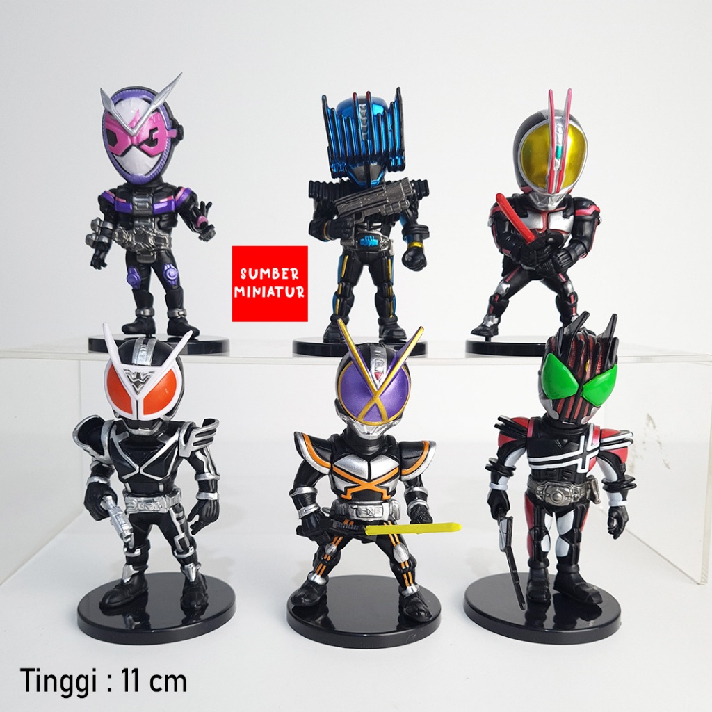 Jual Figure Pajangan Kamen Rider Chibi | Pajangan Kamen Rider ZI-O ...
