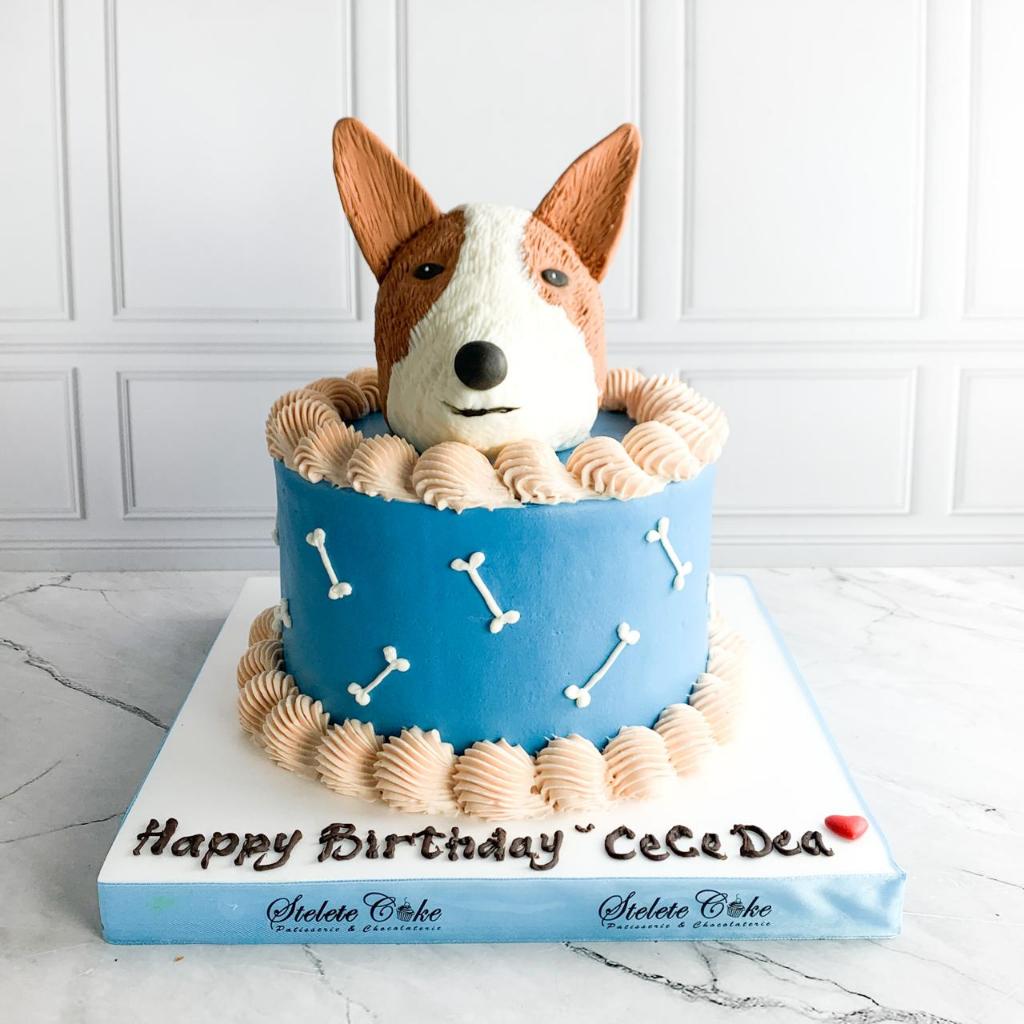 Jual Kue Ulang Tahun/Birthday Cake/Kue Ultah Tema Dog/Kue Birthday jakarta | Shopee Indonesia