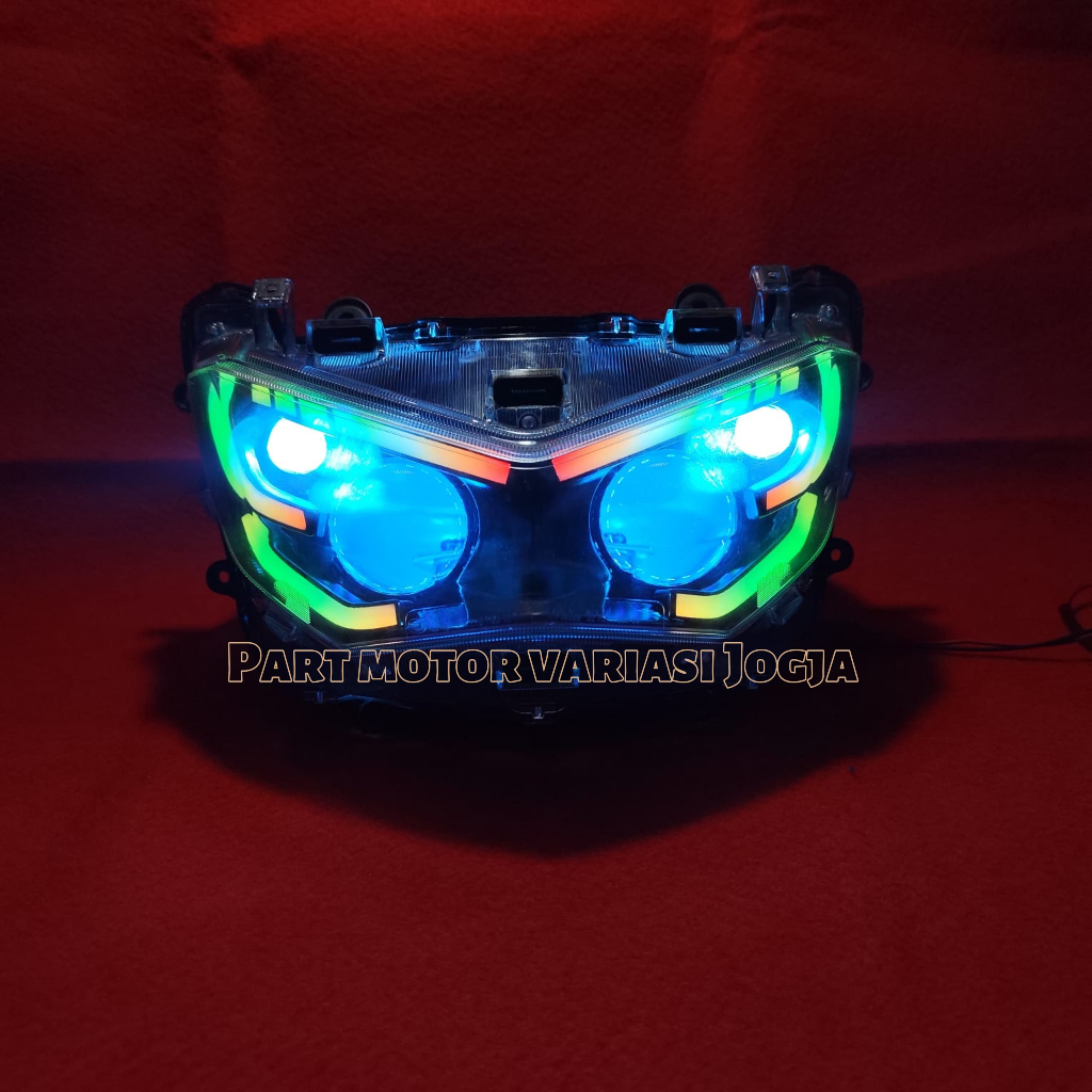 Jual REFLEKTOR BILED NEW NMAX PROJIE BILED DOUBLE AES EXSPERIENCE 2,5 ...