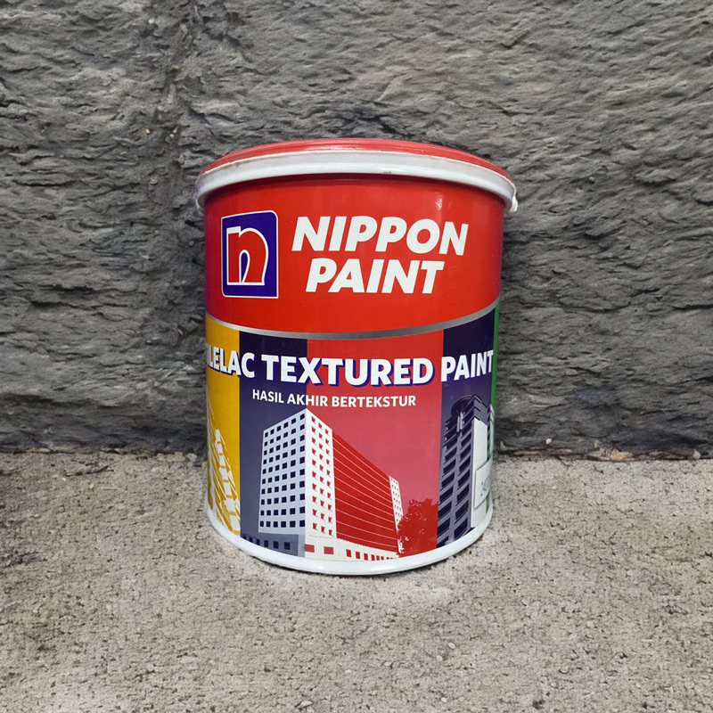 Jual Tilelac Texture Paint Cat Motif Kamprot Texture 5Kg | Shopee Indonesia