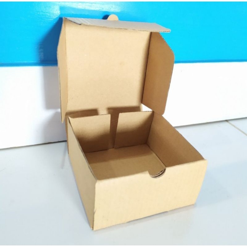 Jual BOX - GIFT kotak kado dus kecil cokelat mainan ukuran kecil ...