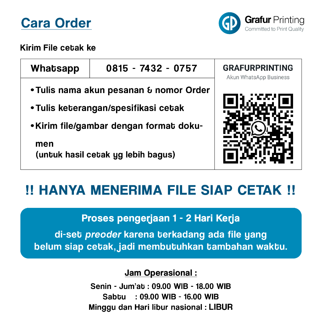 Jual CETAK POSTCARD | Shopee Indonesia