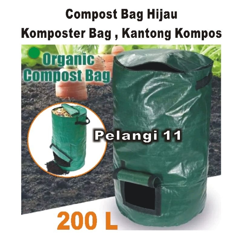 Jual Kompos Bag , Kantong Kompos , Wadah Komposter , Compost Bag 200 ...