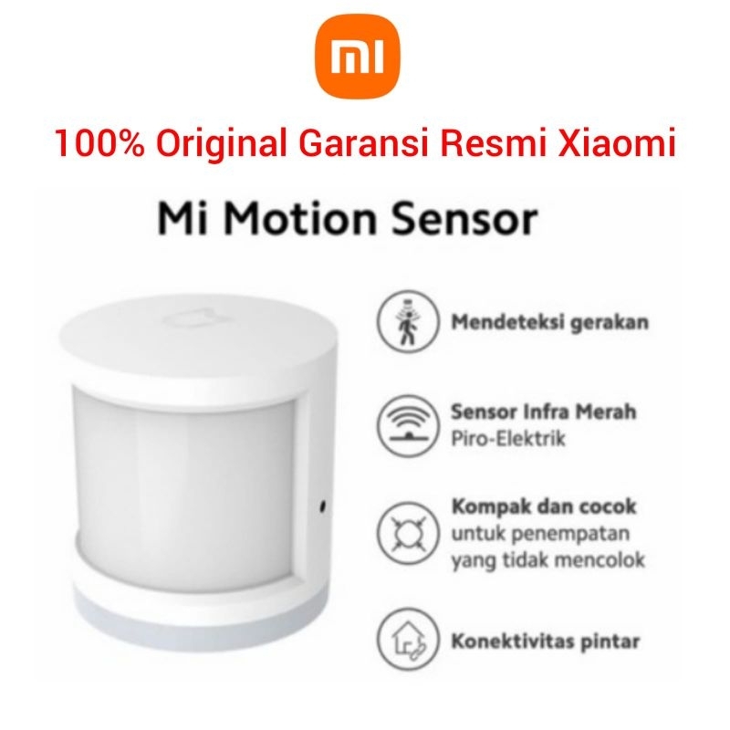 Jual Mi Motion Sensor Original Garansi Resmi Xiaomi Deteksi Gerak ...