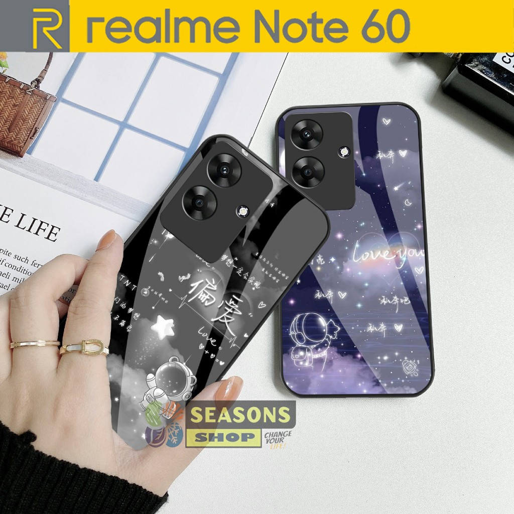 Jual Softcase Kaca Realme Note 60 Terbaru 2024 Full Cover Pelindung ...