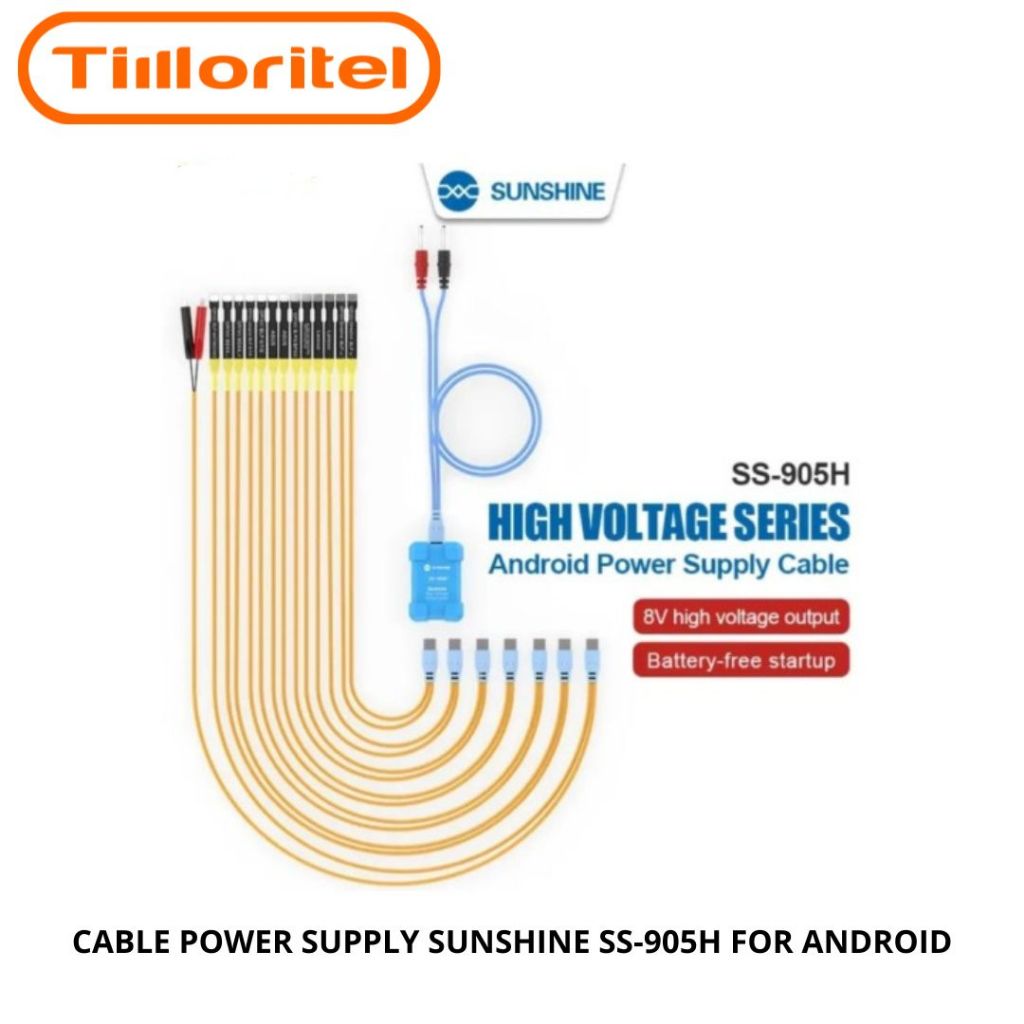 Jual CABLE POWER SUPPLY SUNSHINE SS-905H FOR ANDROID | Shopee Indonesia