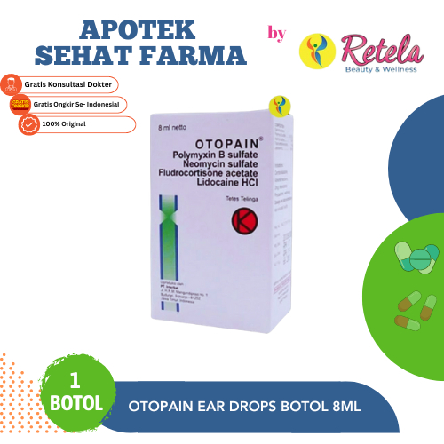 Jual OTOPAIN EAR DROPS BOTOL 8ML | Shopee Indonesia