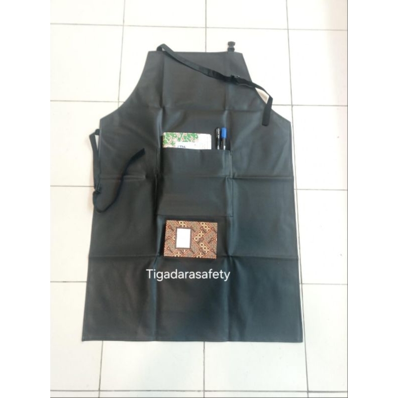Jual Apron Industri Celemek PVC 1 Sisi uk. 100 cm x 64 cm dan Ada ...