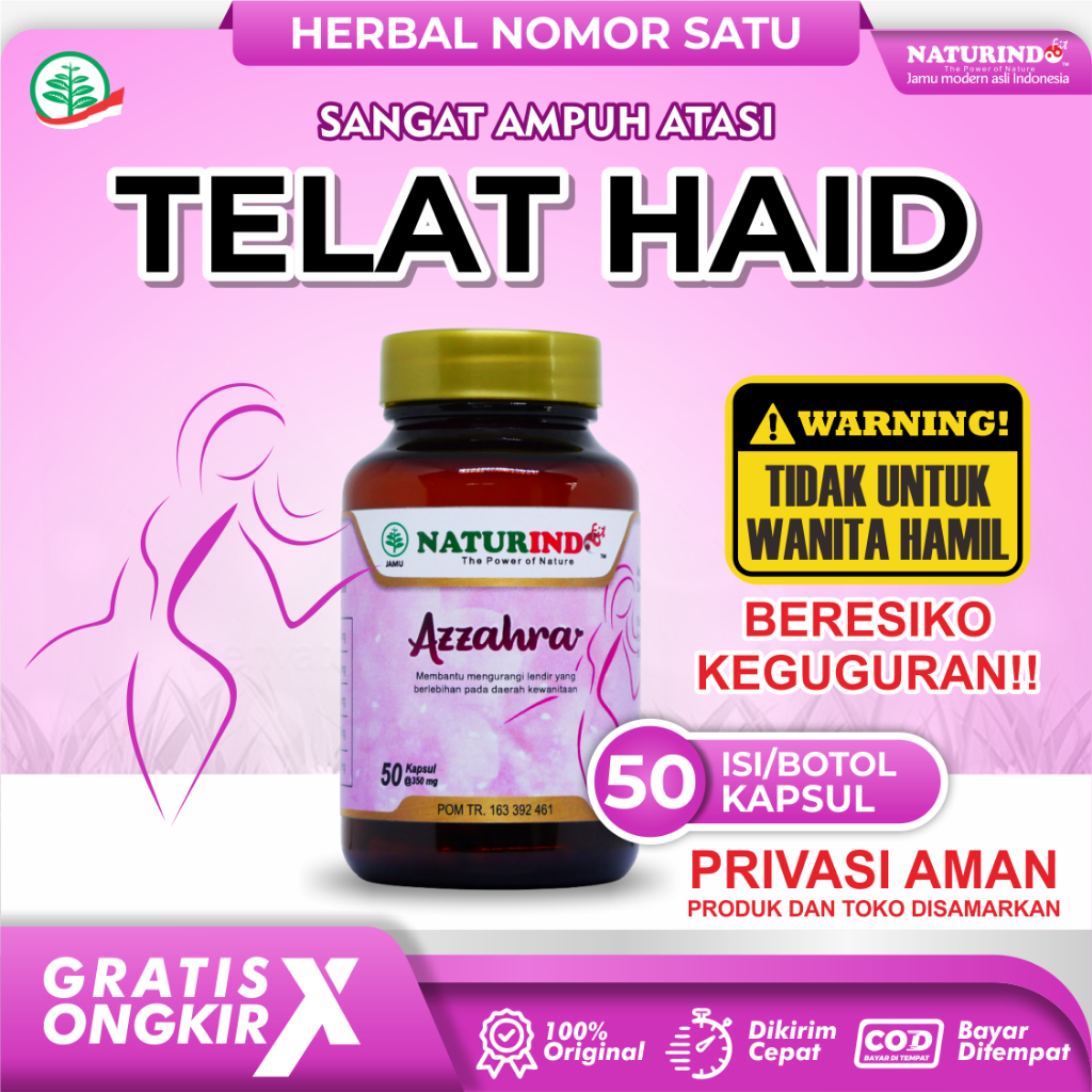 Jual OBAT HERBAL KEWANITAAN TELAT HAID NYERI DATANG BULAN PELANCAR ...
