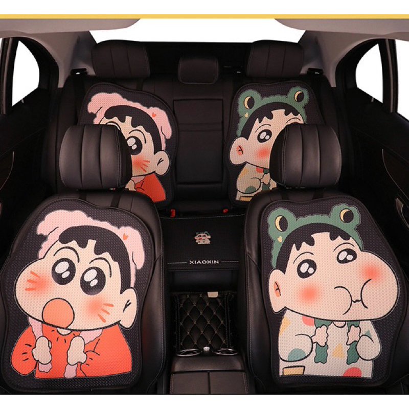 Jual ALAS SANDARAN DAN ALAS DUDUK JOK MOBIL UNIVERSAL CRAYON SHINCHAN ...