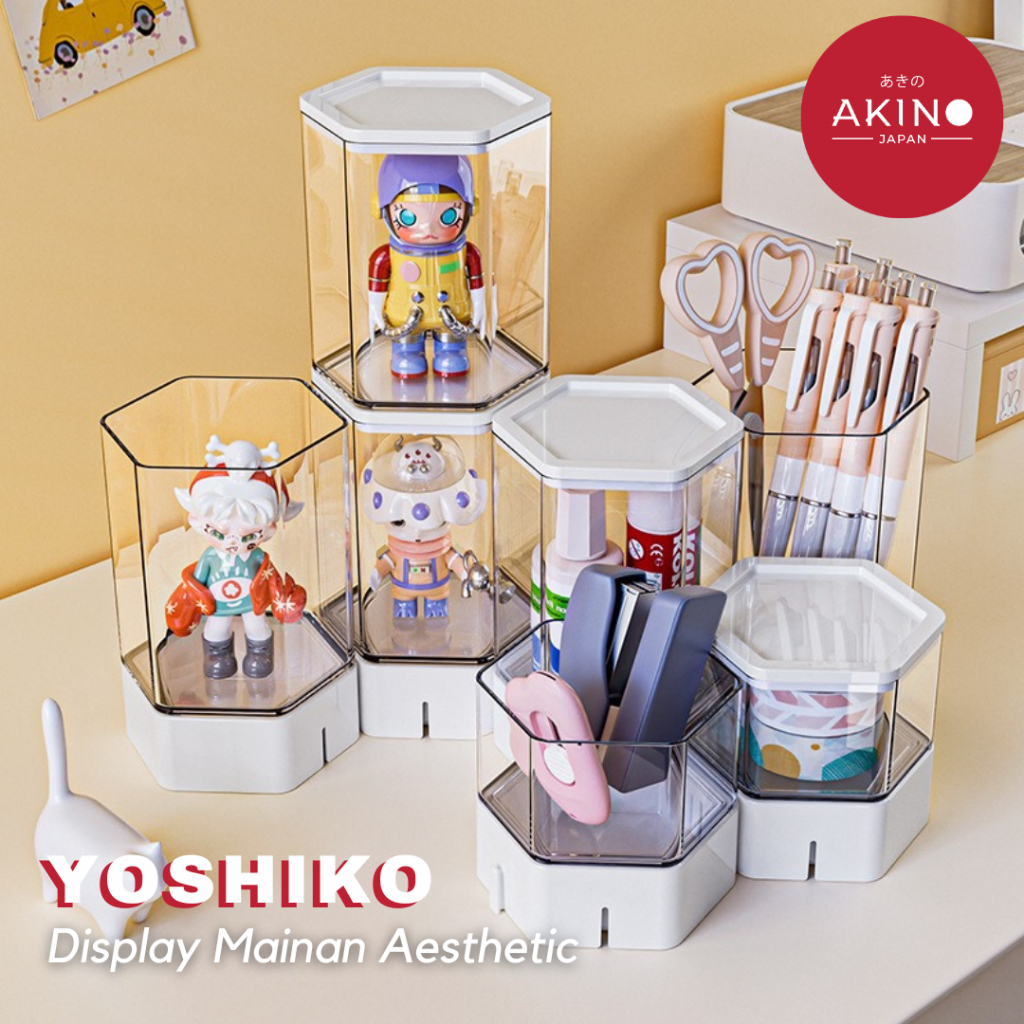Jual AKINO - YOSHIKO Display Mainan Stackable Organizer Popmart Tumpuk ...