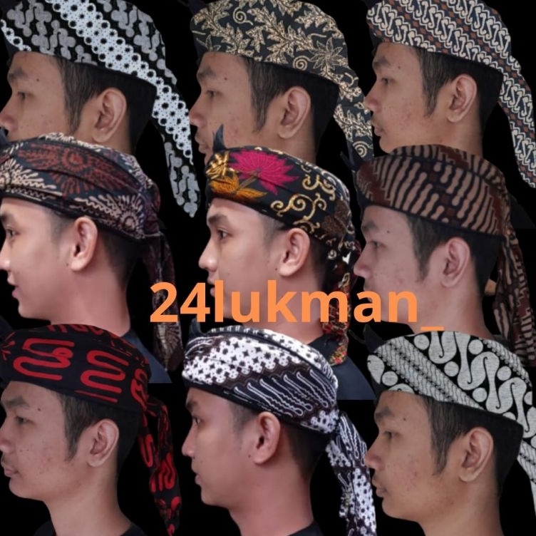 Jual New Update Topi Blangkon Iket Sunda Udeng Tradisional Pria Dewasa ...
