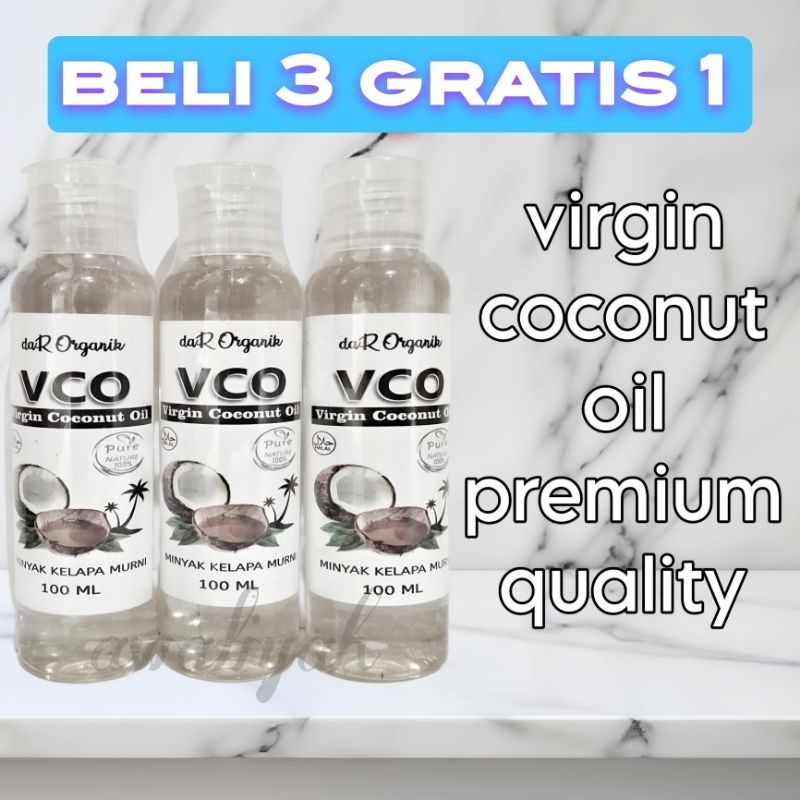 Jual VCO virgin coconut oil beli 3 gratis 1 minyak kelapa murni ...