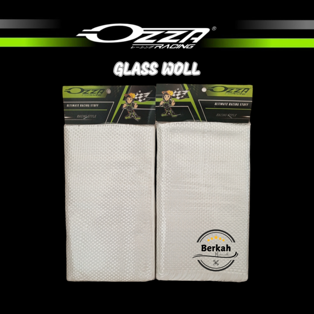 Jual Glasswool Knalpot Original Ozza Racing/Lapis Serat Peredam Knalpot ...