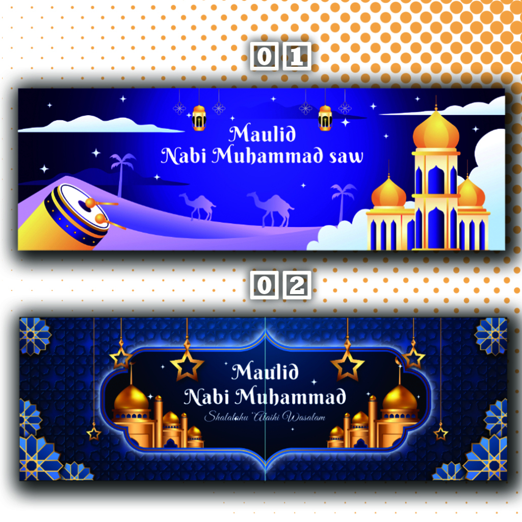 Jual Banner Maulid Nabi Custom | Shopee Indonesia