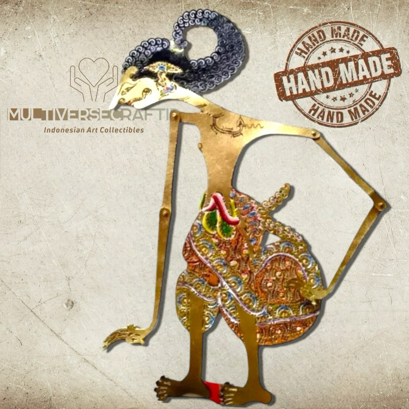 Jual Wayang Alusan Arjuna/Janaka/Janoko Bahan Premium Kulit Asli Ukuran ...