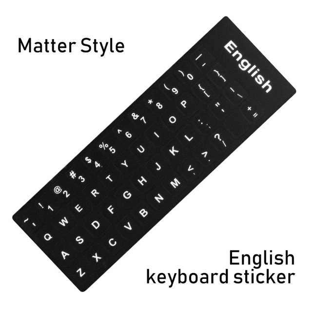 Jual Stiker Keyboard Laptop / Sticker Keyboard / Stiker Huruf Keyboard ...
