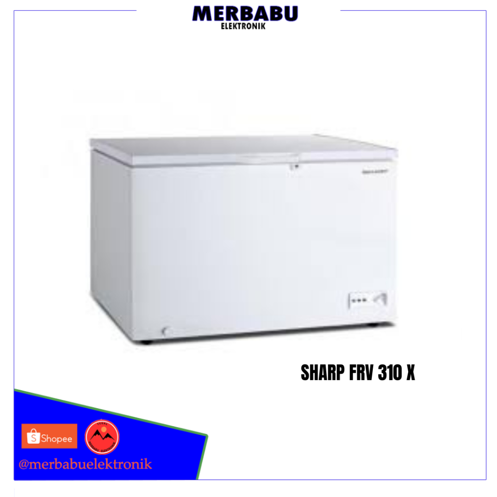 Jual CHEST FREEZER BOX SHARP FRV-310X 300 LITER 310X | Shopee Indonesia