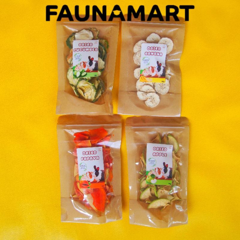 Jual Buah Kering Fauna Mart / Dried Fruit Hamster, Kelinci dll | Shopee ...