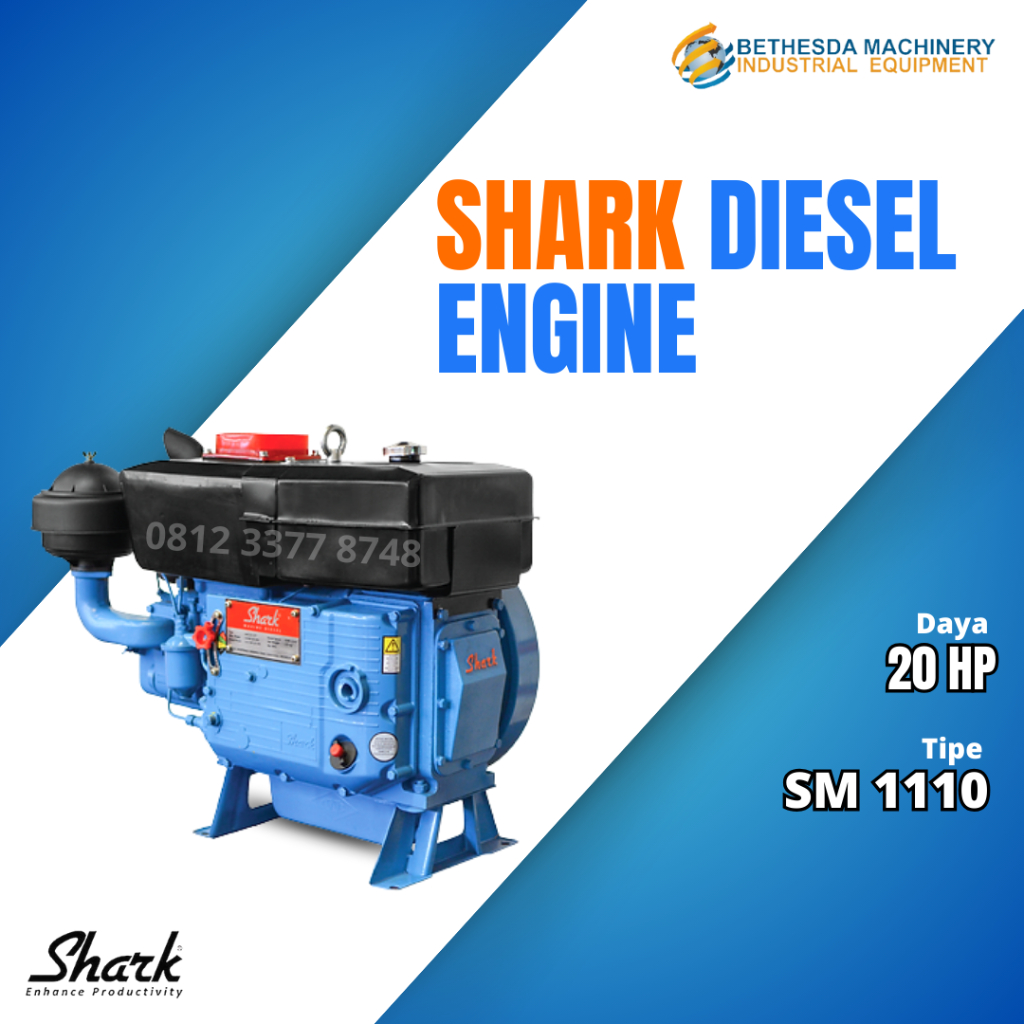 Jual Mesin Penggerak Diesel 22 PK Hopper SM 1110 H Diesel Solar 22 HP ...