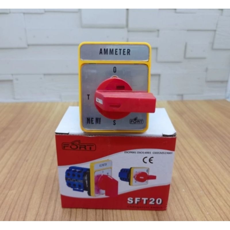 Jual Rotary Switch Fort Ampere Selector O-R-S-T Type : SF20-4 | Shopee ...