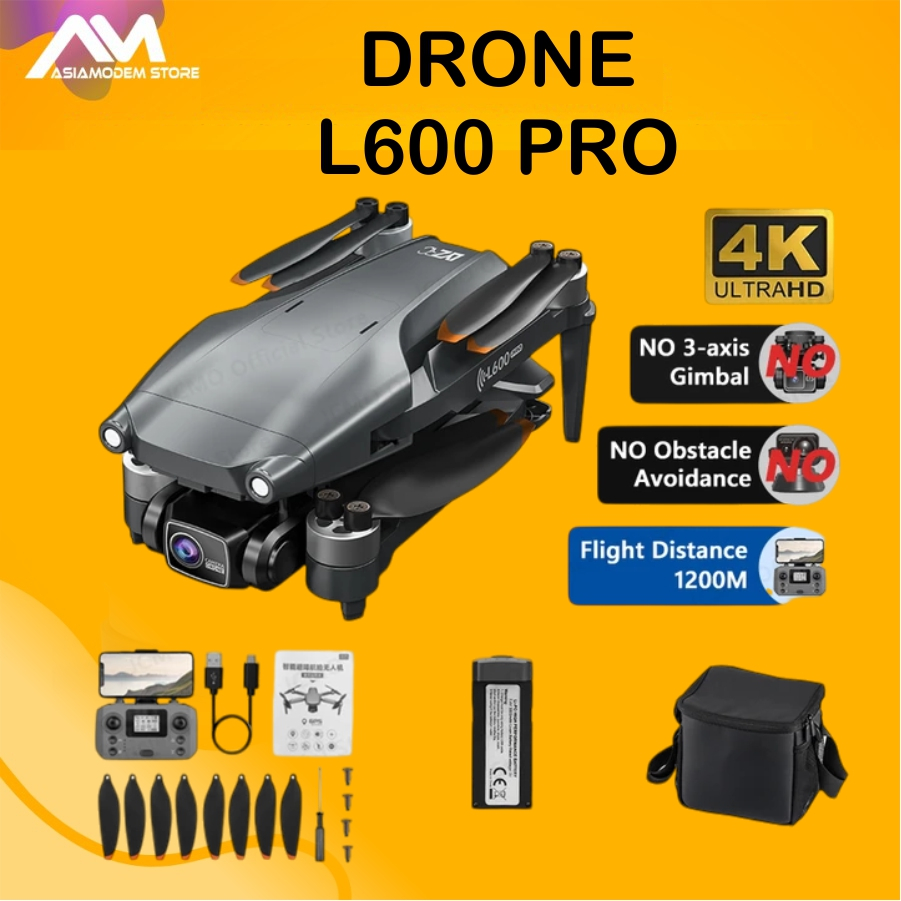 Jual LYZRC Drone L600 PRO 4K HD Dual Camera GPS Brushless Motor ...