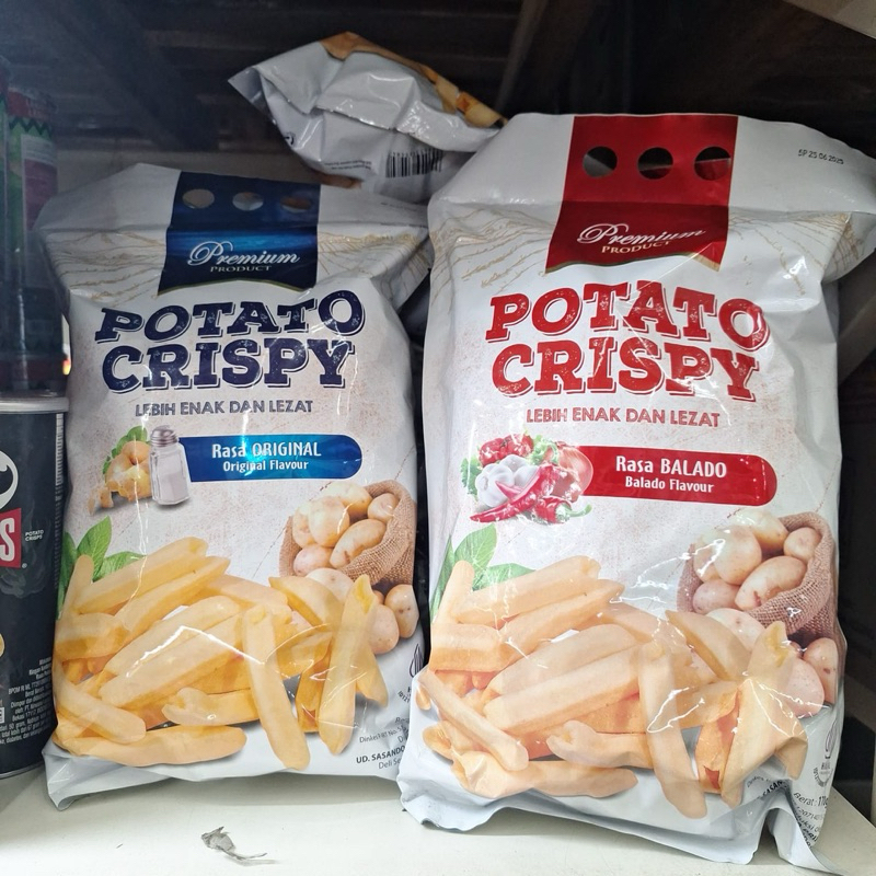 Jual POTATO CRISPY premium 170/200gram | Shopee Indonesia