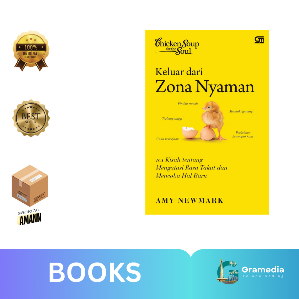 Jual Gramedia MKG - Buku Bacaan Chicken Soup for The Soul: Keluar dari Zona Nyaman (GM baru ISBN ...