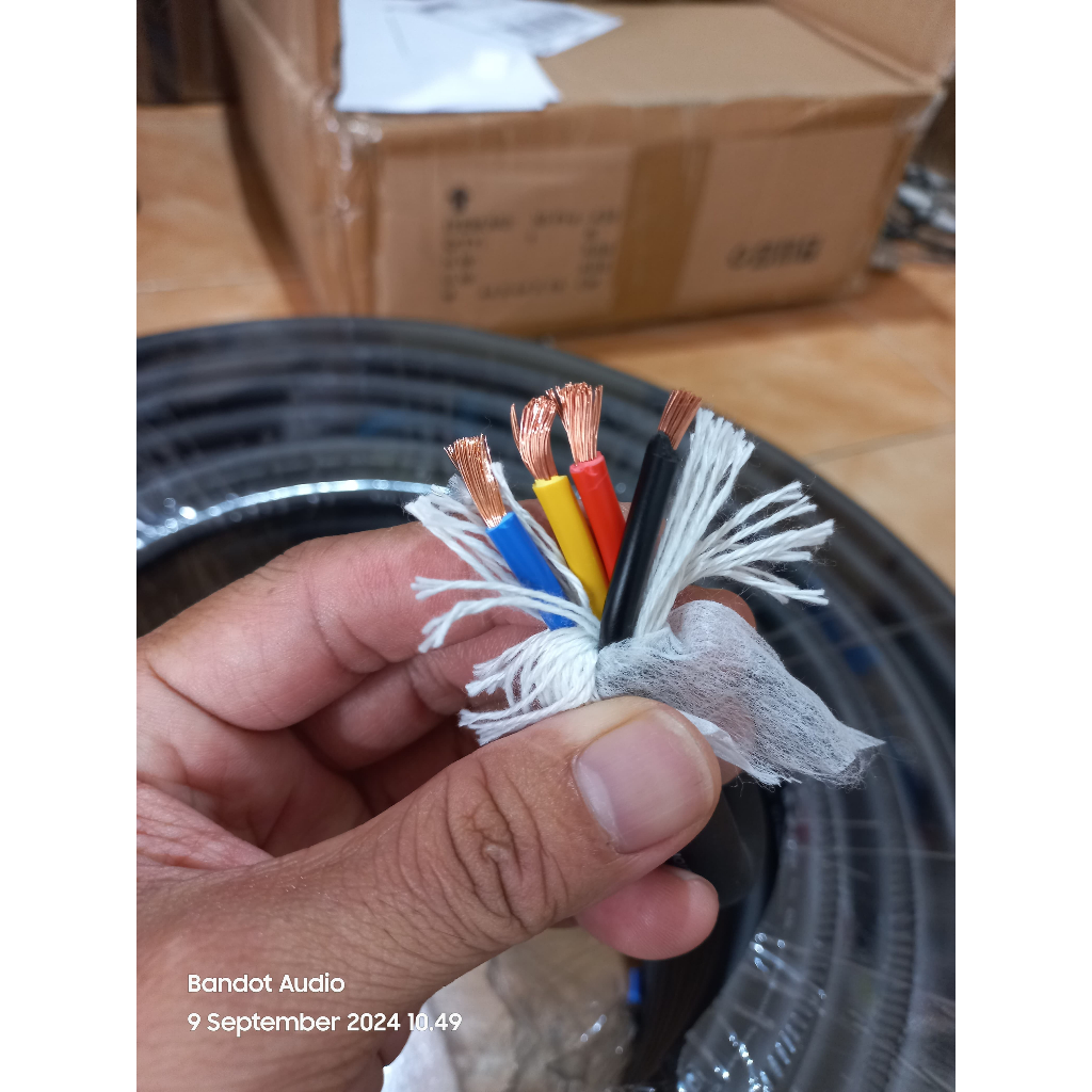 Jual Kabel Speaker ID Audio 430S Ukuran 4x3,0mm isi 4 x3 mm | Shopee ...