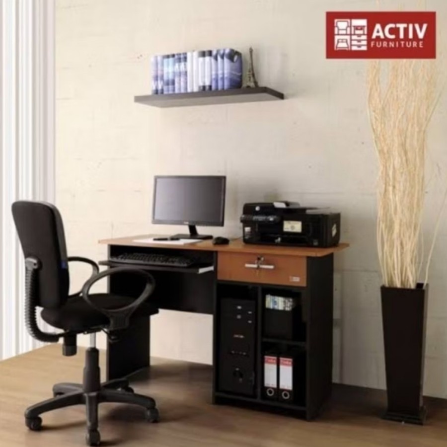 Jual meja kantor meja tulis meja komputer 120 cm meja kerja meja ...