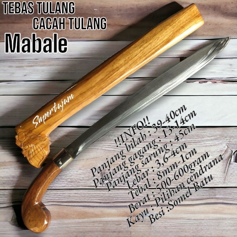 Jual TEBAS TULANG CACAH TULANG KHAS BUGIS MULUS BESI SOMEL BATU TIDAK BERGELOMBANG TERBUAT DARI ...